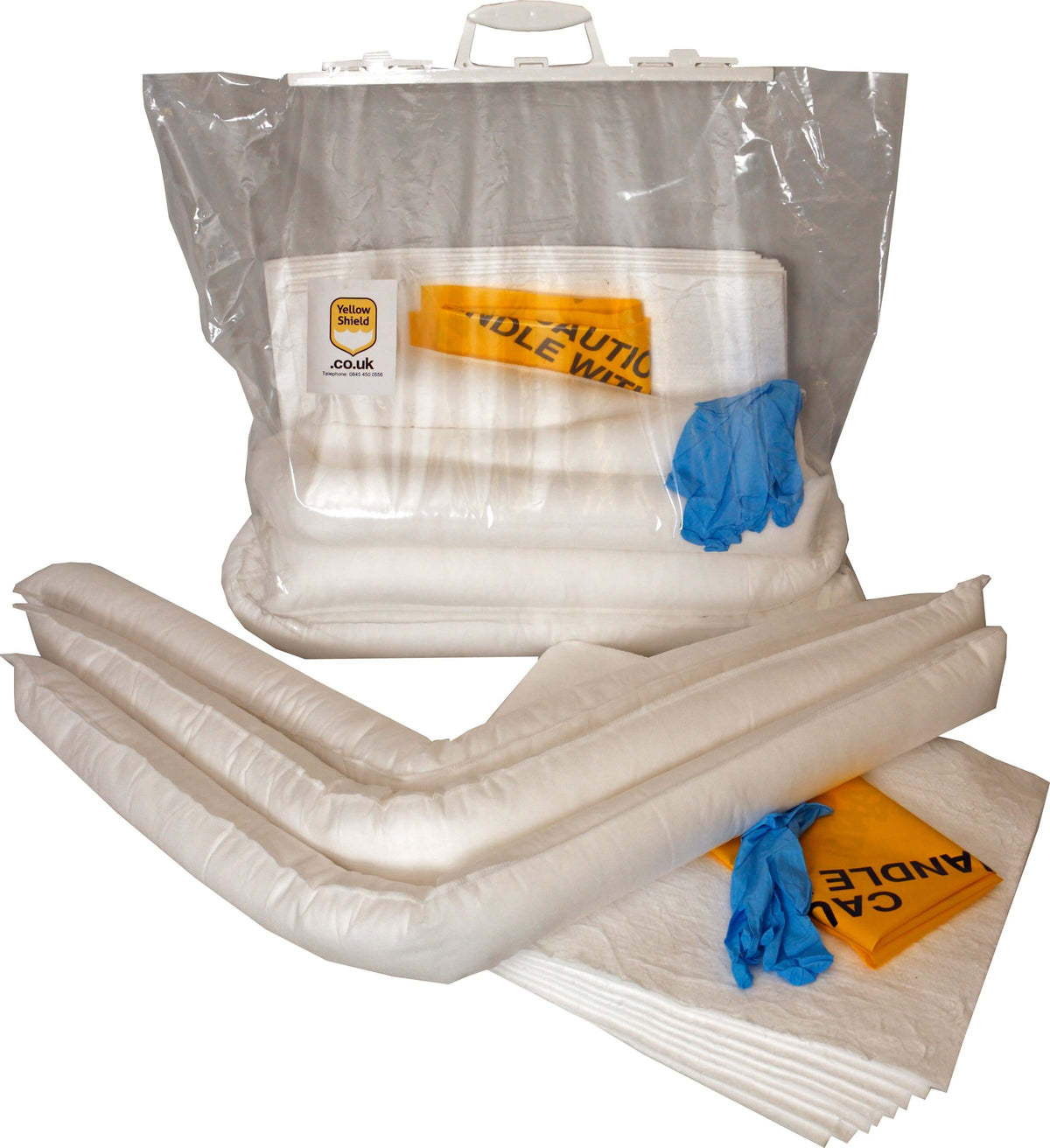 Slim Fit Spill Kit - 20 Litres - Yellow Shield